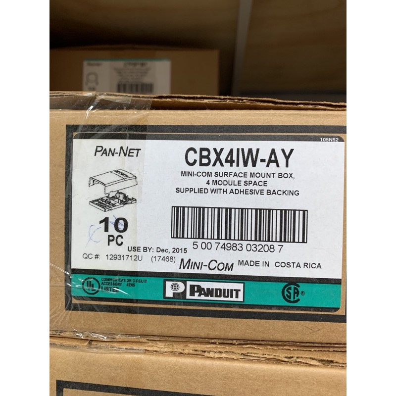 Panduit 資訊插座面板、資訊盒，搭配賣場內的Panduit資訊插座使用 | 蝦皮購物