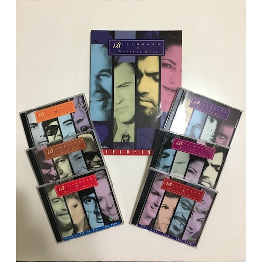Billboard Hottest Hits 1950~1990 全套CD (含中英文歌詞對照本) | 蝦皮購物