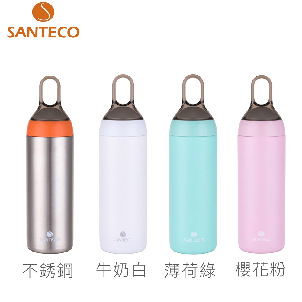 【Santeco】YOGA 系列不銹鋼保溫瓶 四色 雙層真空 保溫 健康 環保 原廠公司貨 500ml | 蝦皮購物