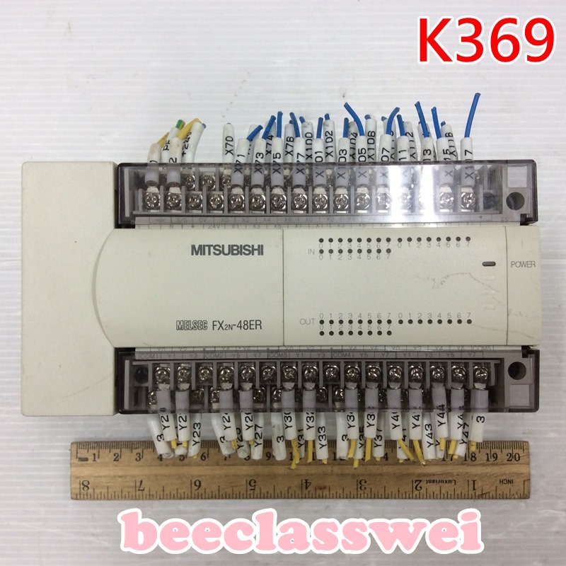 可開統編 FX2N-48ER-ES/UL MITSUBISHI 三菱 MELSEC 模組 K369 | 蝦皮購物