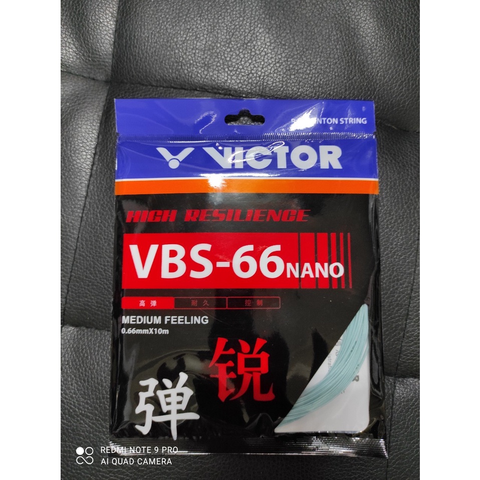 VICTOR 勝利 羽球線 VBS-66N VBS-66 NANO VBS66N 勝利羽球線 羽毛球線 最多顏色 小戴線 | 蝦皮購物
