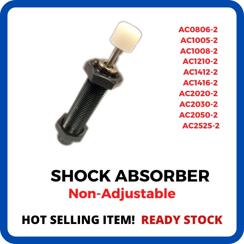 不可調節 AC0806-2,AC1005-2,AC1008-2,AC1210-2,AC1412-2 減震器氣動液壓緩衝減 | 蝦皮購物