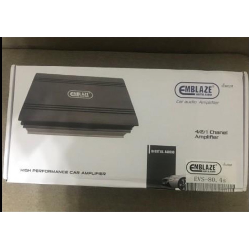 🛎現貨🎈推廣價泰國EMBLAZE EVS-80.4s擴大機 GENESIS Dls Morel | 蝦皮購物