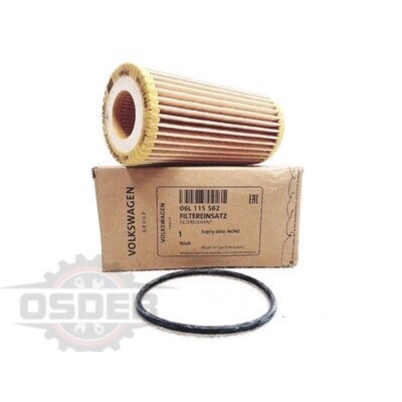 【奧斯德】 06L115562 機油芯 Macan Golf Tiguan Q3 Q5 A3 Superb 德國原廠 | 蝦皮購物