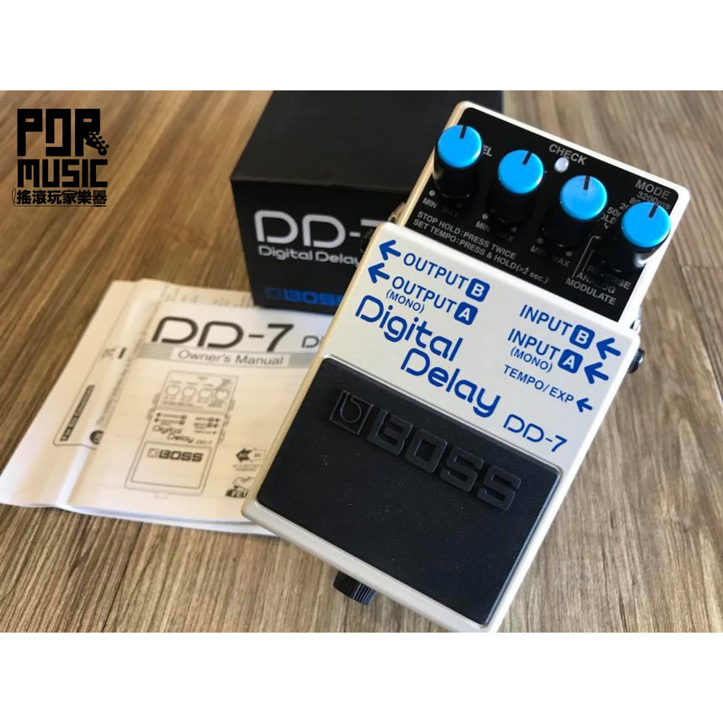 【搖滾玩家樂器】全新 BOSS DD-7 Digital Delay 電吉他 單顆 數位 dealy 延遲 效果器 | 蝦皮購物