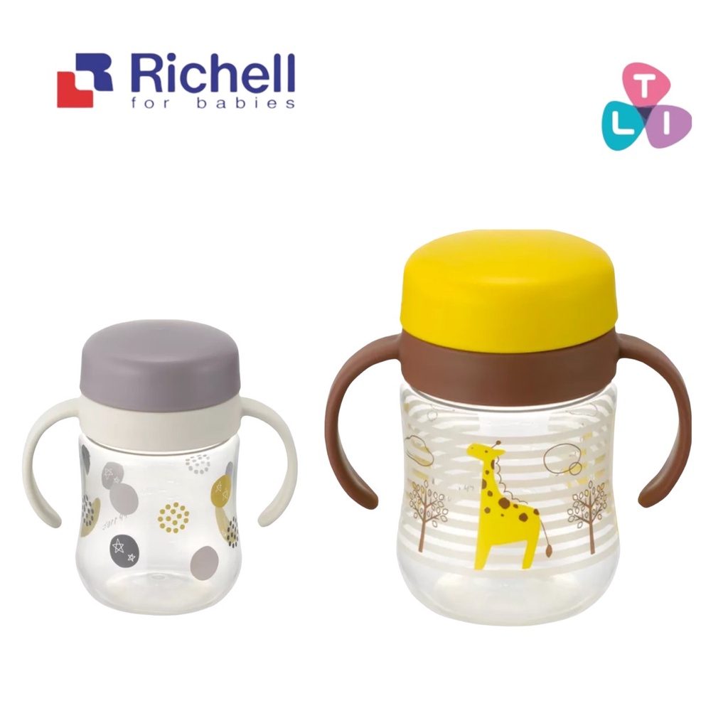 日本 Richell 利其爾 TLI 360度防漏水杯200ML | 蝦皮購物