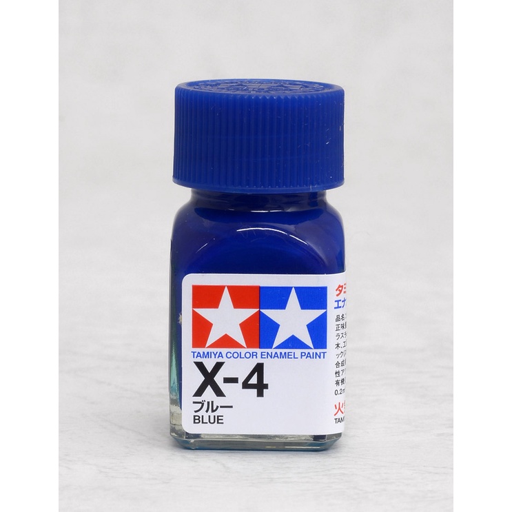 (秋葉原模型) 田宮 TAMIYA X4 琺瑯漆 藍色 | 蝦皮購物