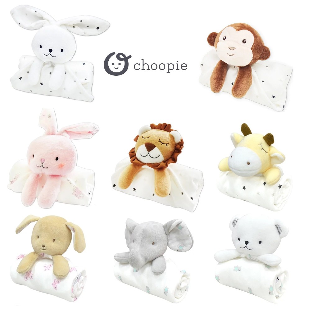 【小童話親子嚴選】美國 Choopie CityCozy 玩偶安撫巾 動物造型安撫巾 | 蝦皮購物