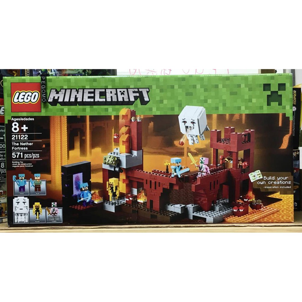 【痞哥毛】LEGO 樂高 21122 創世紀神系列 The Nether Fortress 全新未拆 | 蝦皮購物