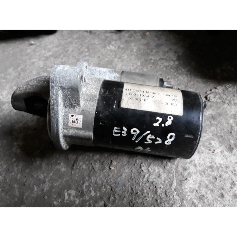 BMW E39 啟動馬達 m52tu 拆下 | 蝦皮購物