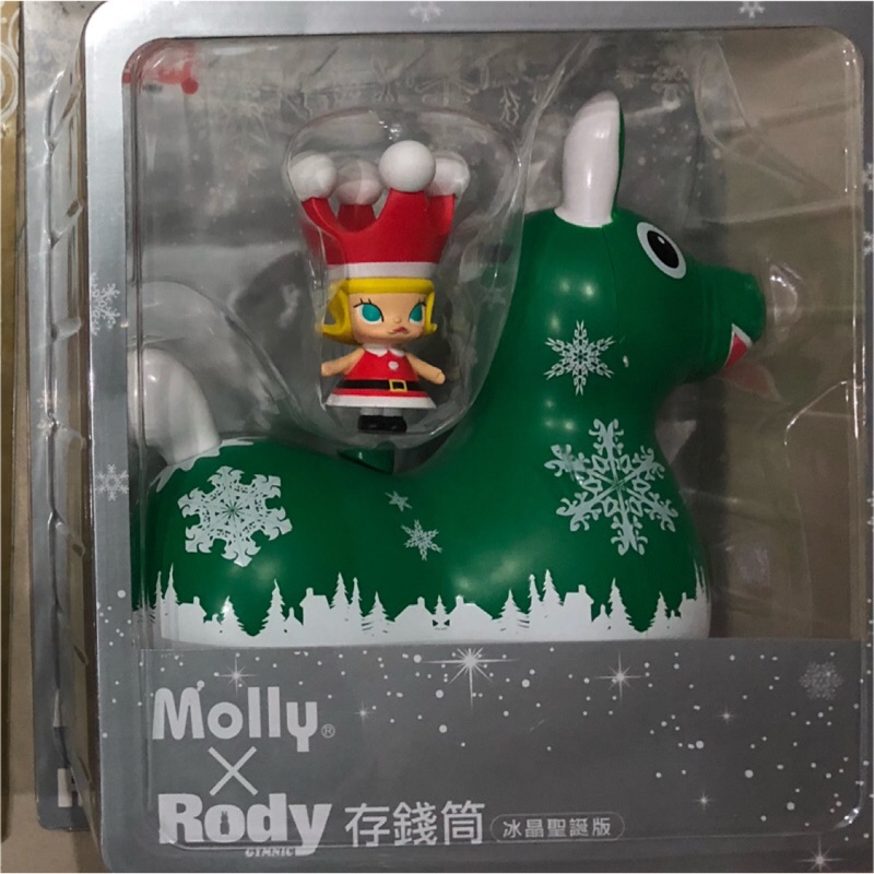 全家『絕版品』 RODY x MOLLY 存錢筒 冰晶聖誕版 全新 未拆 詳細看介紹 | 蝦皮購物