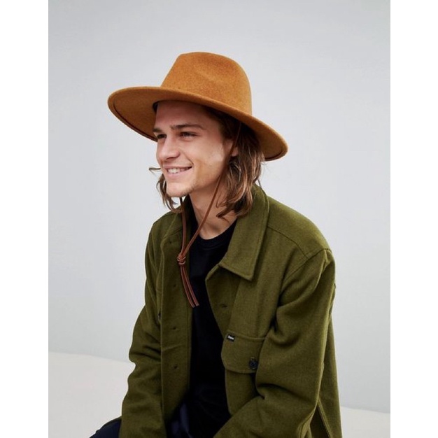 「免運」BRIXTON Wide Brim FEDORA 大帆帽 紳士帽 大帽簷帽 Pharrell Williams | 蝦皮購物