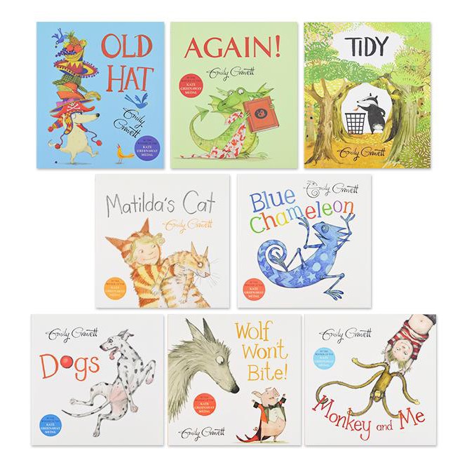 EMILY GRAVETT PICTURE BOOK（8本）｜英文故事繪本得獎繪本外文書童書原文書【麥克兒童外文書店】 | 蝦皮購物