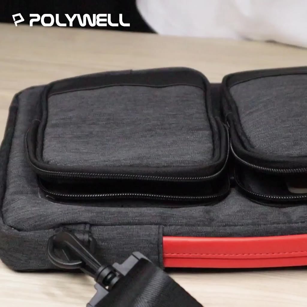 POLYWELL 多功能時尚筆電包 電腦包 可肩背 防撥水材質 防震防刮內襯 適合上班出差旅遊 寶利威爾 台灣現貨 | 蝦皮購物