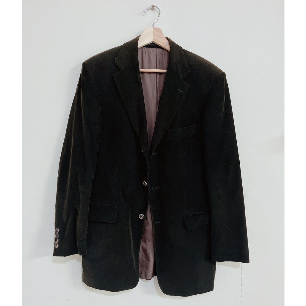 德國時尚品牌 Hugo Boss Suit Jacket - Army Green 軍綠色西裝外套 | 蝦皮購物