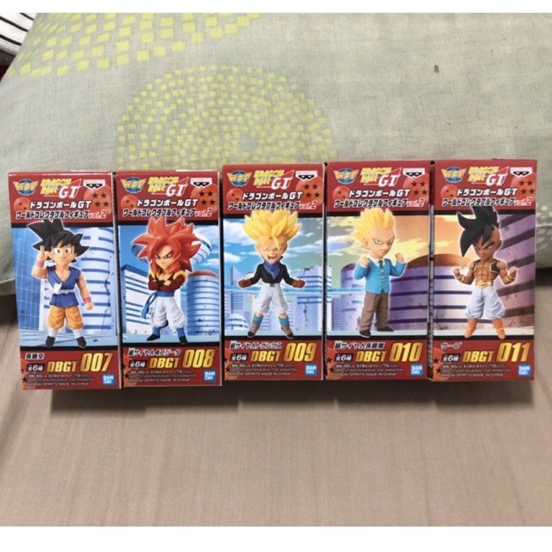 七龍珠GT WCF vol.2 代理版小全套5隻（全新未拆現貨） | 蝦皮購物