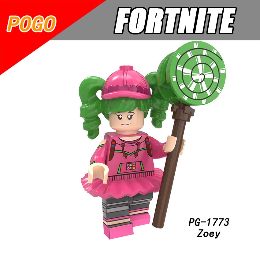 Pg8203 Fortnite Minifigures Zoey Cuddle Team Leader Teknique | 蝦皮購物