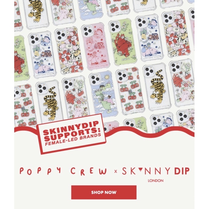 [預購]Skinnydip x Poppy drew 全款 手機殼 iPhone 11 12 13 pro max | 蝦皮購物