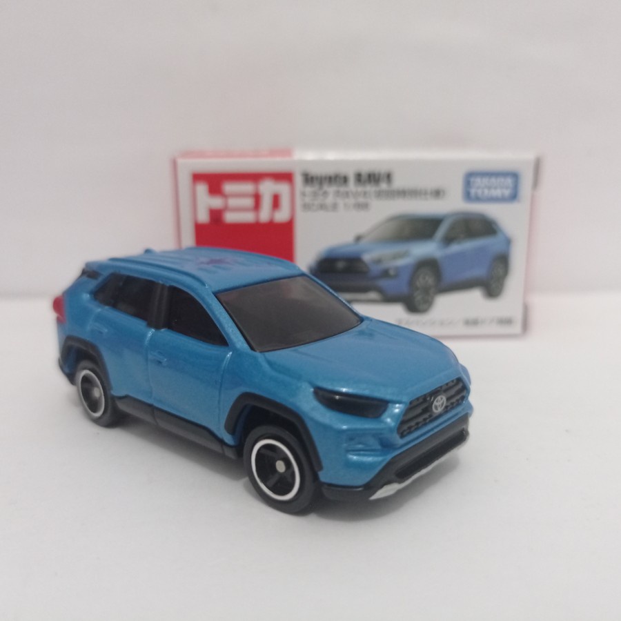 豐田 Tomica no 81 Toyota RAV4 淺藍色原裝壓鑄車 takara tomy Price | 蝦皮購物