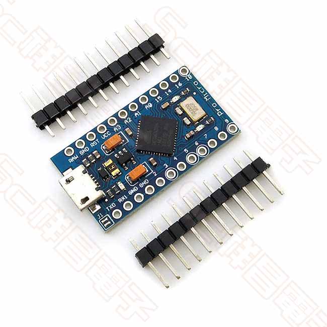 【祥昌電子】Pro Micro/Leonardo Micro 5V 16MHz ATMEGA32U4 兼容Arduino | 蝦皮購物