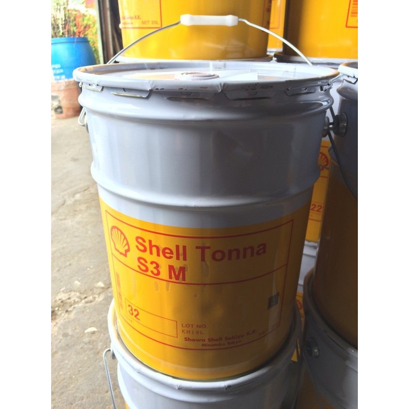 【殼牌Shell】Tonna S3 M 32，機床/液壓及滑軌兩用油、20公升裝【滑道/液壓-系統共用】 | 蝦皮購物