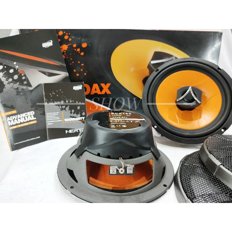 【🏪現貨秒出】💯全新義大利🇮🇹知名品牌🔈 赫茲 Hertz ecx 165 6.5吋 音路2同軸喇叭 汽車喇叭 車用喇叭 | 蝦皮購物