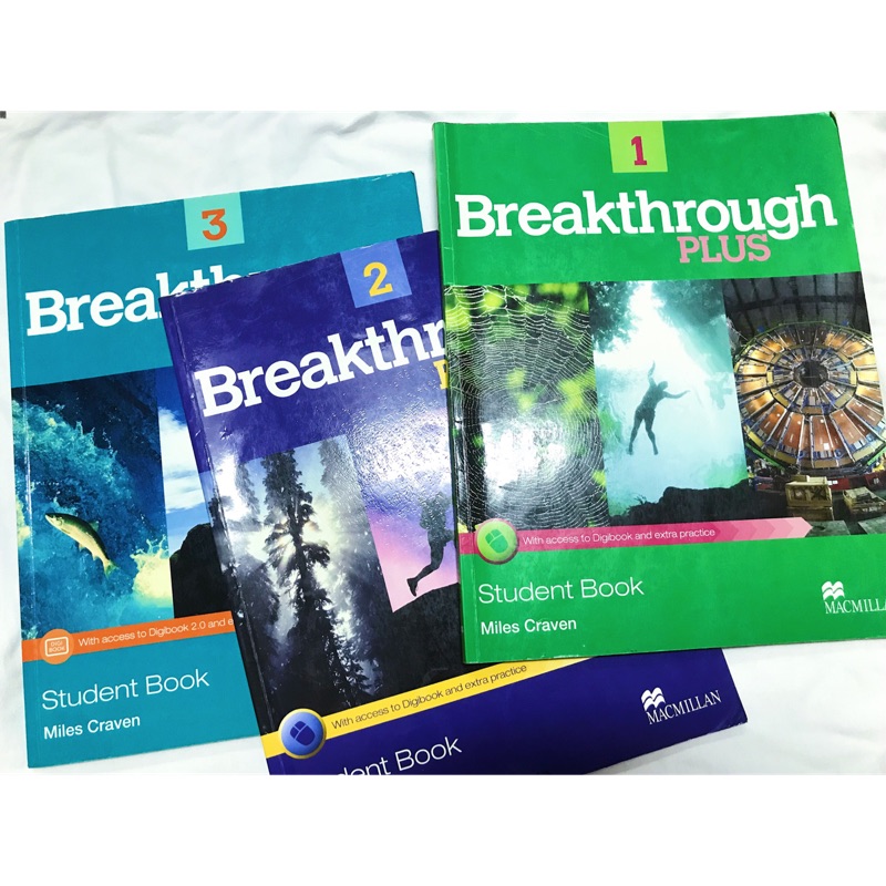護理二手書/五專/升二技/國考(Breakthrough Plus Student Book/Workbook) | 蝦皮購物