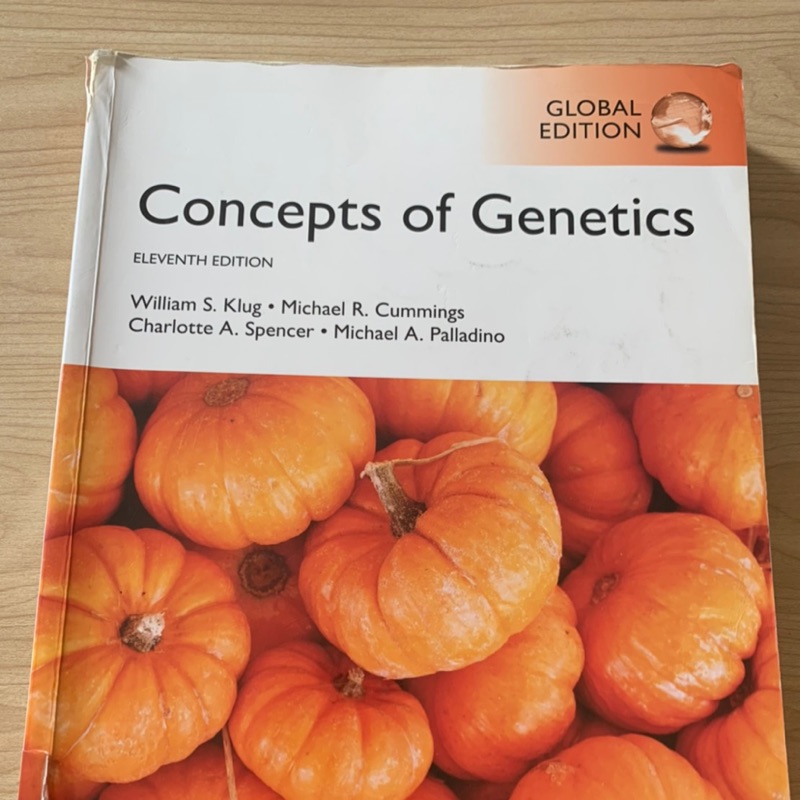 Concepts of Genetics Pearson 11th edition 基因體學/遺傳學 | 蝦皮購物