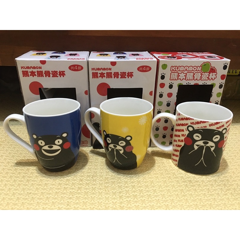 全新 Kumamon 熊本熊骨瓷杯 馬克杯 | 蝦皮購物