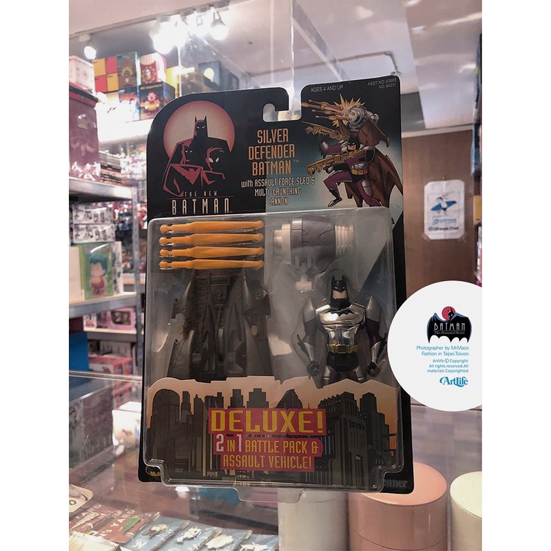 Artlife ㊁ KENNER 1998 DC BATMAN DELUXE SILVER 鍍銀 飛行 蝙蝠俠 | 蝦皮購物