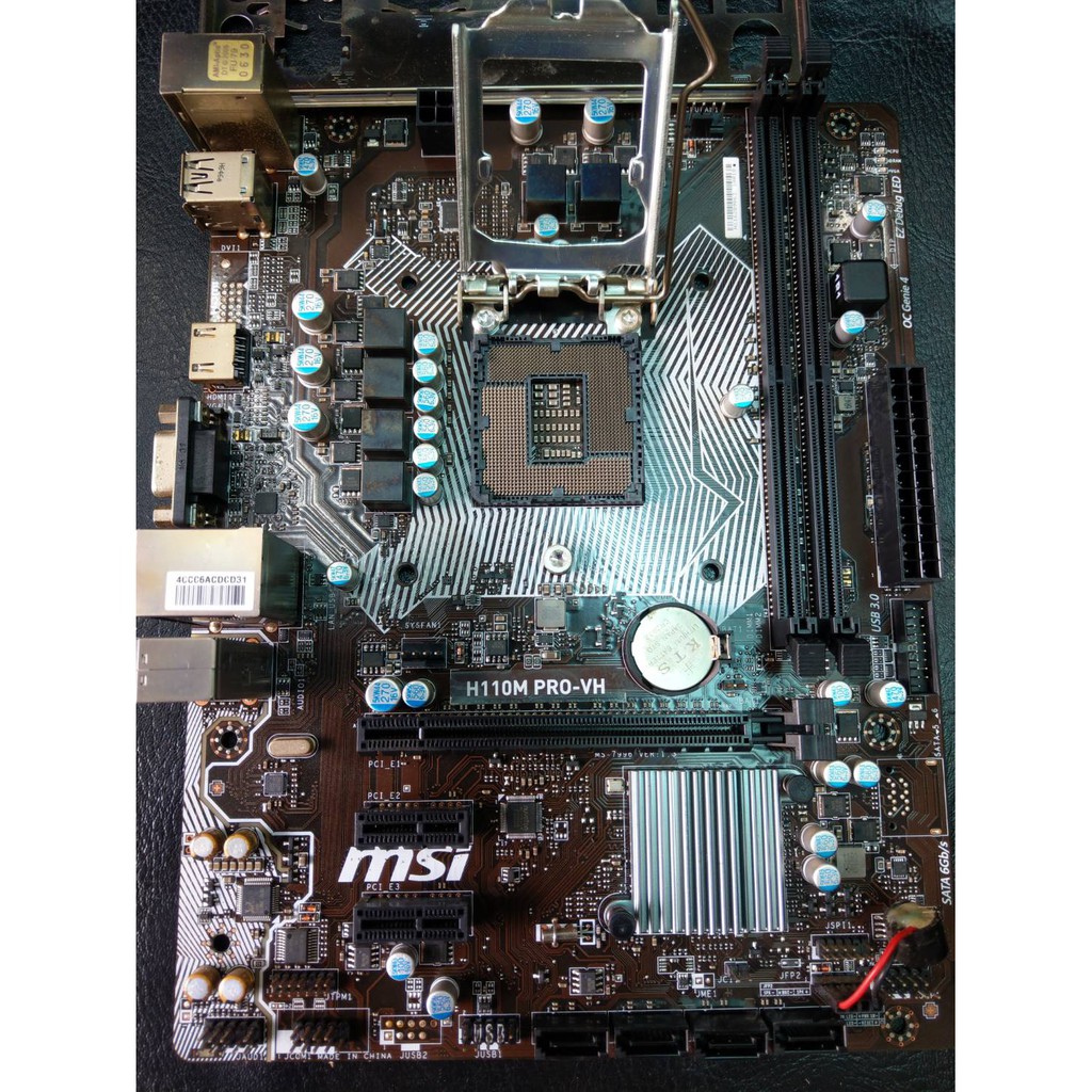 微星H110M PRO-VH跟H11M PRO-VHL跟H110M PRO-VH PLUS/1151腳位/附擋板/良品 | 蝦皮購物