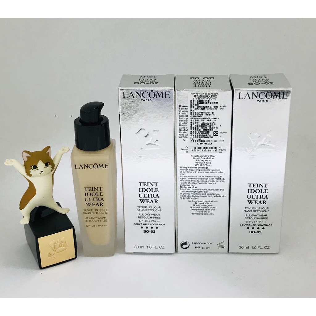 零粉感超持久粉底液 b-01 蘭蔻 LANCOME 30ml TEINT IDOLE ULTRA WEAR | 蝦皮購物