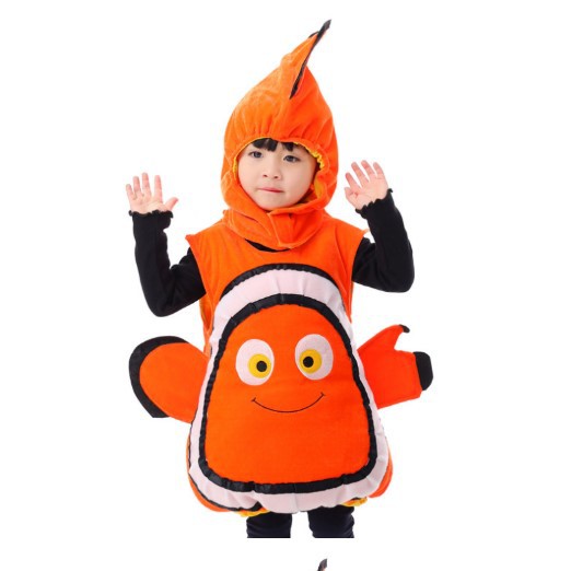 萬聖節 小丑魚 尼莫 Nemo cosplay套裝角色扮演[快速出貨/現貨] | 蝦皮購物