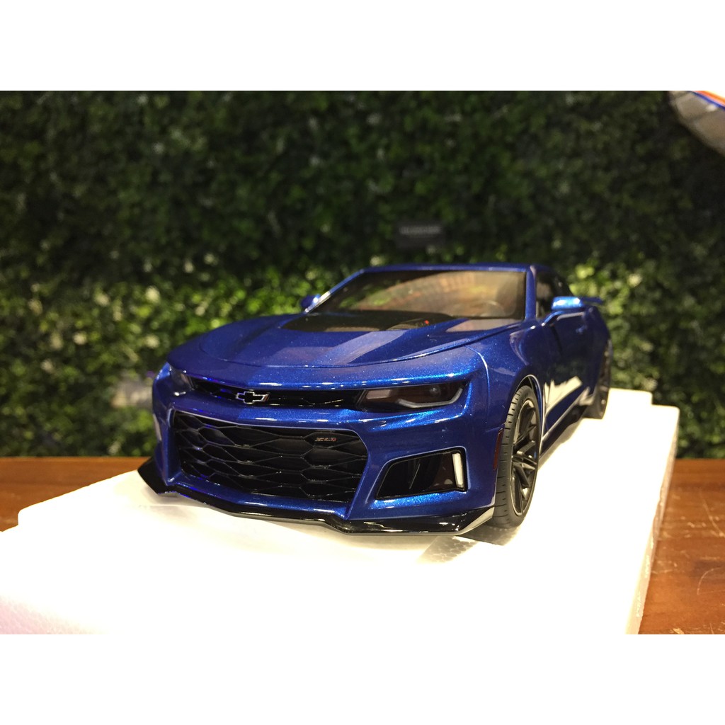 1/18 AUTOart Chevrolet Camaro ZL1 Blue 71209【MGM】 | 蝦皮購物