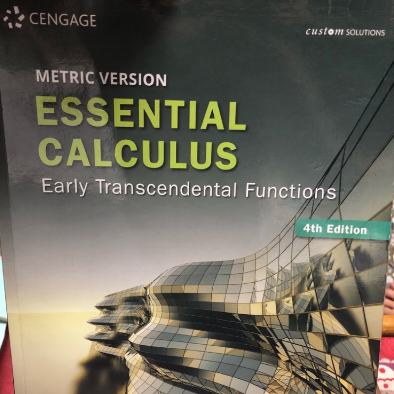 Essential Calculus 第四版 微積分原文書 | 蝦皮購物