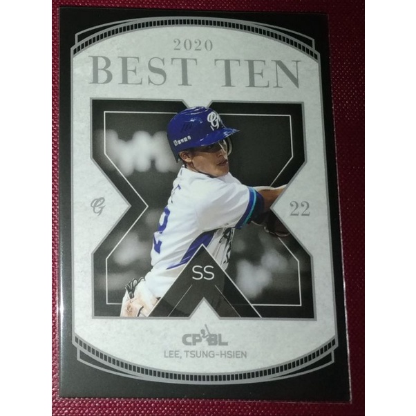 CPBL 2020中職球員卡 富邦悍將 BEST TEN 李宗賢 | 蝦皮購物