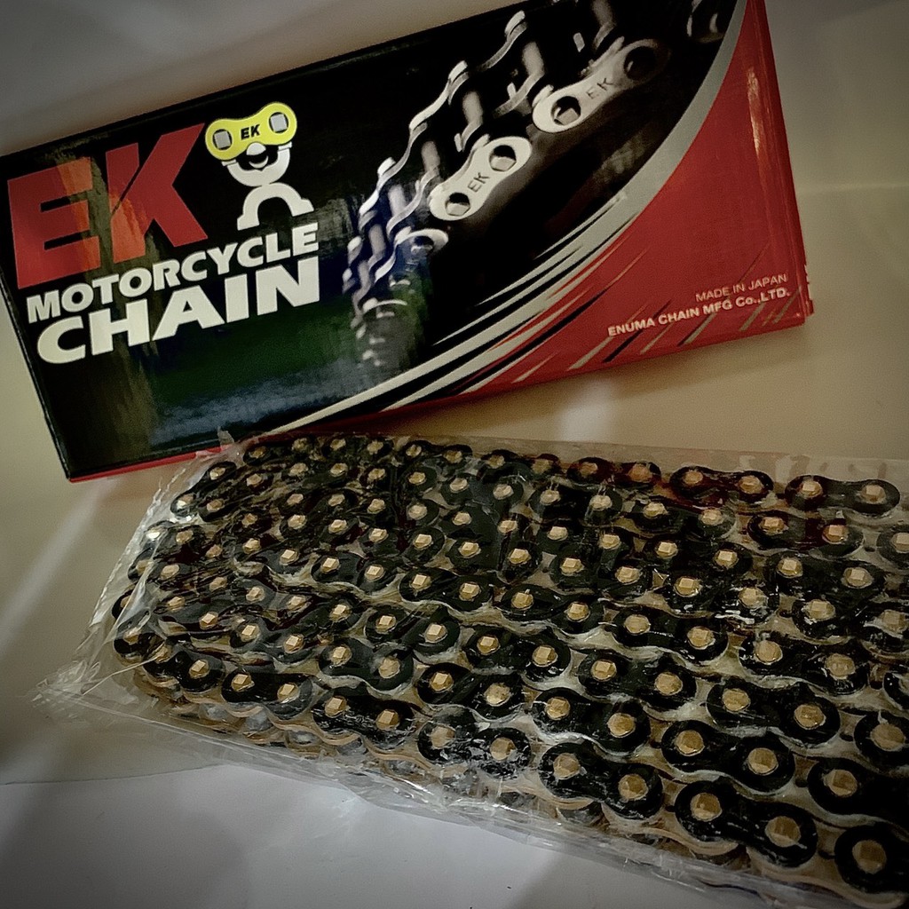 RG榮記車業 EK SRX2 3D油封鏈條 黑金/金 | 蝦皮購物