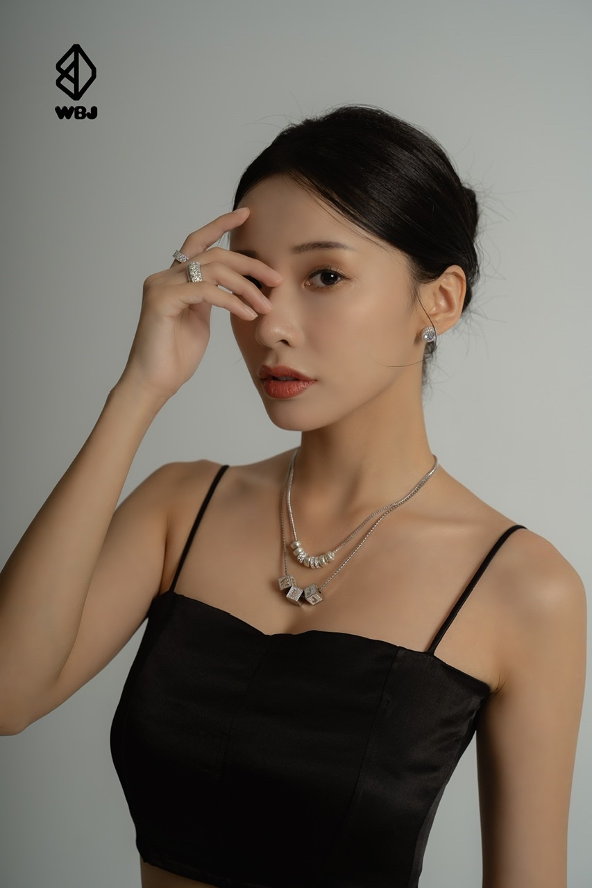 WBJ訂製珠寶 925銀滿鑲字母吊墜項鍊 | DIY訂製銀飾 | 個性姓名吊墜 | 字母項鍊 | 閨蜜禮物 | 蝦皮購物