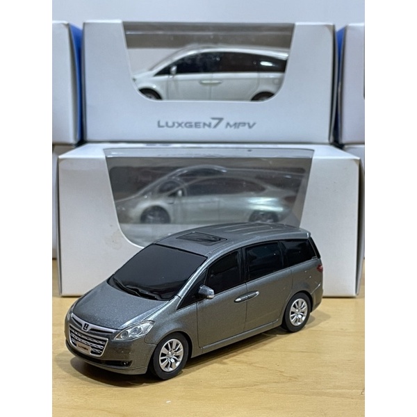 1/43 LUXGEN 7 MPV 納智捷 回力車 台灣版 原廠精品 灰 | 蝦皮購物