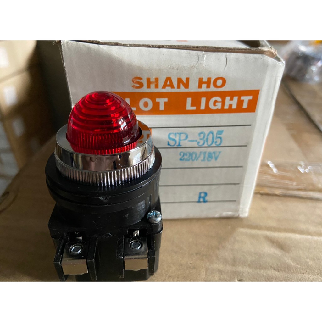 【原廠保固】山河 SP-305 山河指示燈 220/18V R G SP305 | 蝦皮購物