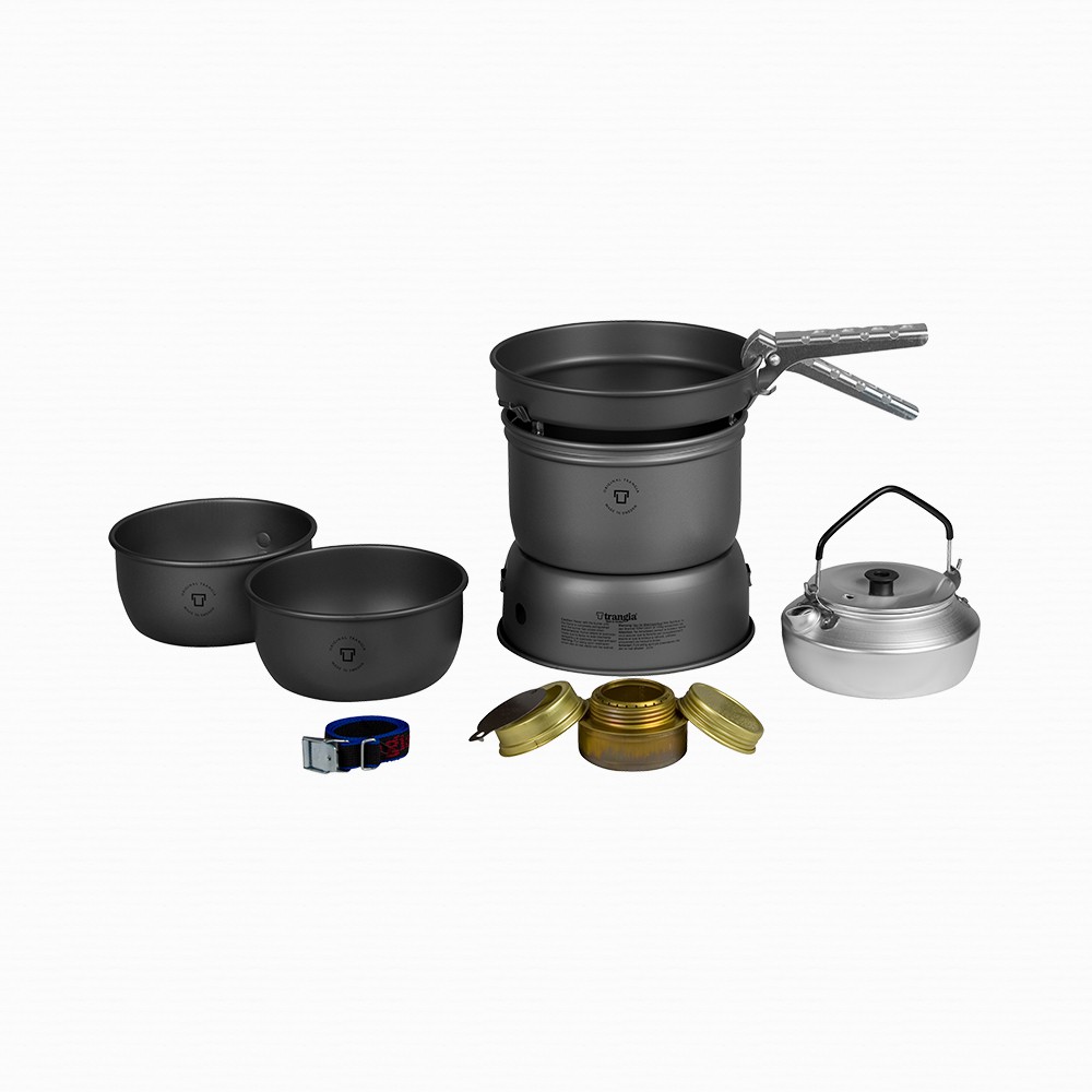 Trangia Storm Cooker 27-2 HA 超輕硬鋁 風暴酒精爐套鍋組(含超輕鋁壺) | 蝦皮購物