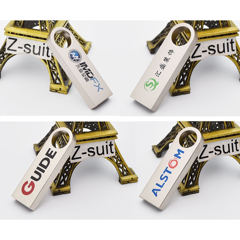 小巧隨身碟32g刻字logo展會禮品投標金屬優盤16g高速128gU盤64g | 蝦皮購物