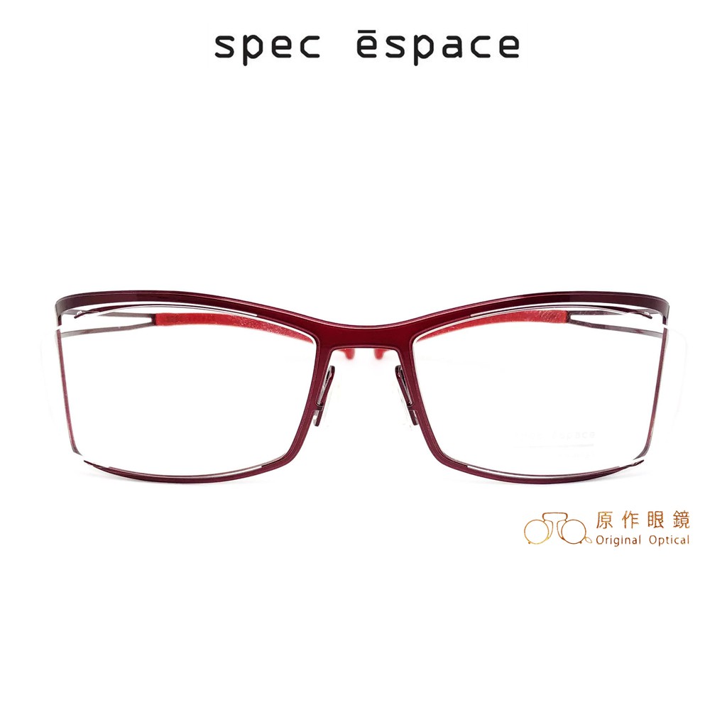 spec espace 眼鏡 ES-6083T3 C9 (紅) 日本 鏡框 鏡架【原作眼鏡】 | 蝦皮購物
