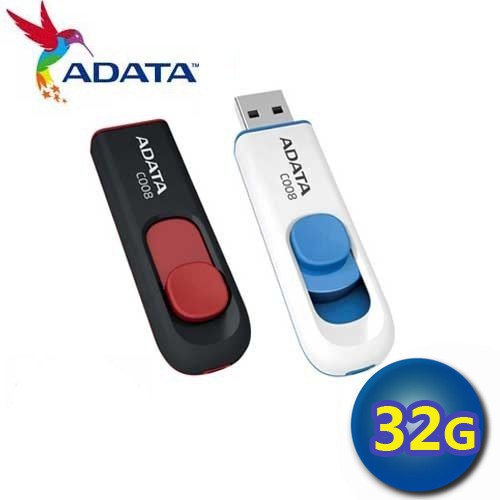 ADATA 威剛 32GB 32G C008 USB2.0 隨身碟 32g 32gb 儲存碟【現貨】 | 蝦皮購物