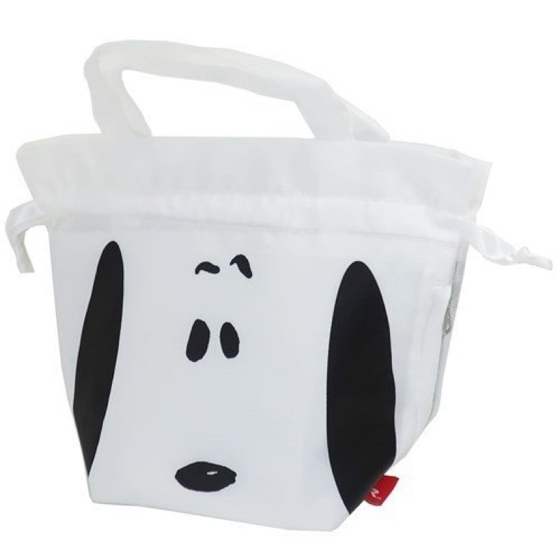 日本正版 ROOTOTE SNOOPY 史努比 保溫保冷 束口袋 束口包 手提保溫袋 便當袋 午餐袋 便當收納袋 | 蝦皮購物