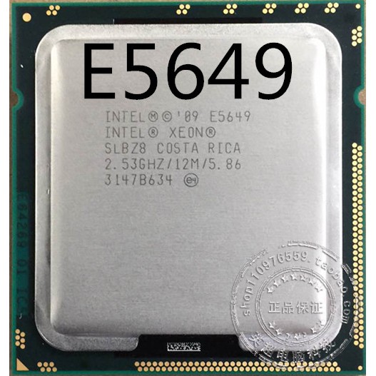 英特爾六核E5649正式版1366腳位 X58主板用 | 蝦皮購物