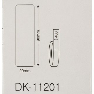 29mm*90mm DK-11201 定型標籤帶 29*90 兄弟牌專用 DK11201 標籤貼紙 10卷 (可刷卡) | 蝦皮購物