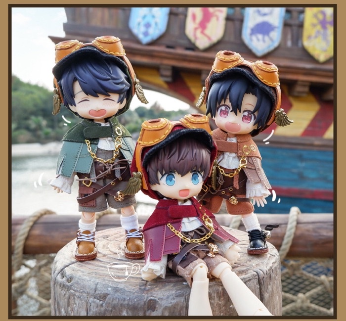 《現貨清倉》【風閣】蒸汽幻想套裝-ob11/黏土人/gcs/12分娃/娃褲/娃衣/衣服/中世紀/套裝/娃服/蒸汽/西服 | 蝦皮購物