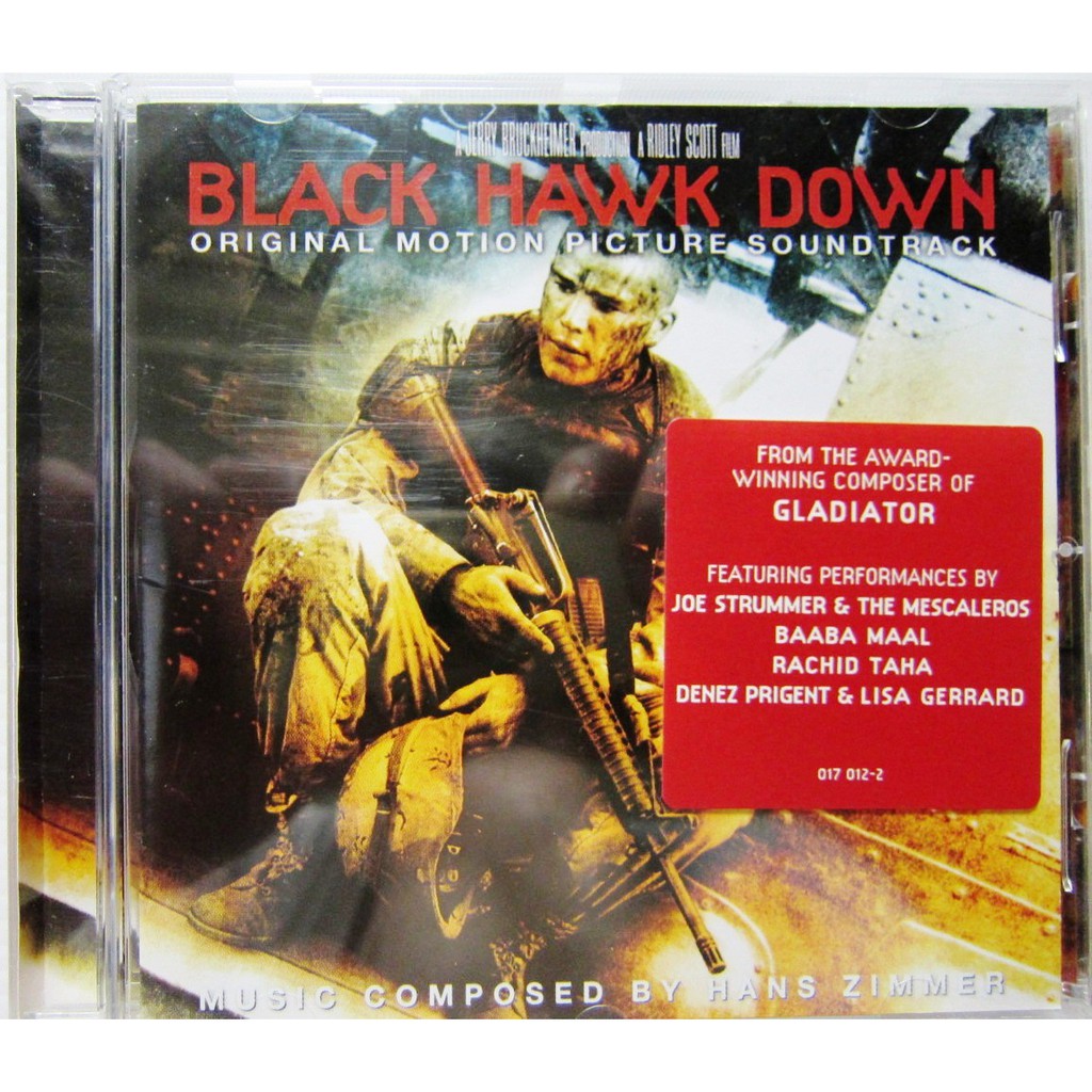 音樂CD 西洋電影 Black Hawk Down Soundtrack 黑鷹計劃 電影原聲 CD | 蝦皮購物