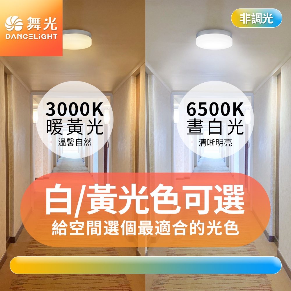 【DanceLight舞光】16W LED玻璃蛋糕吸頂燈 適用1-2坪 2年保固(白光/黃光) | 蝦皮購物